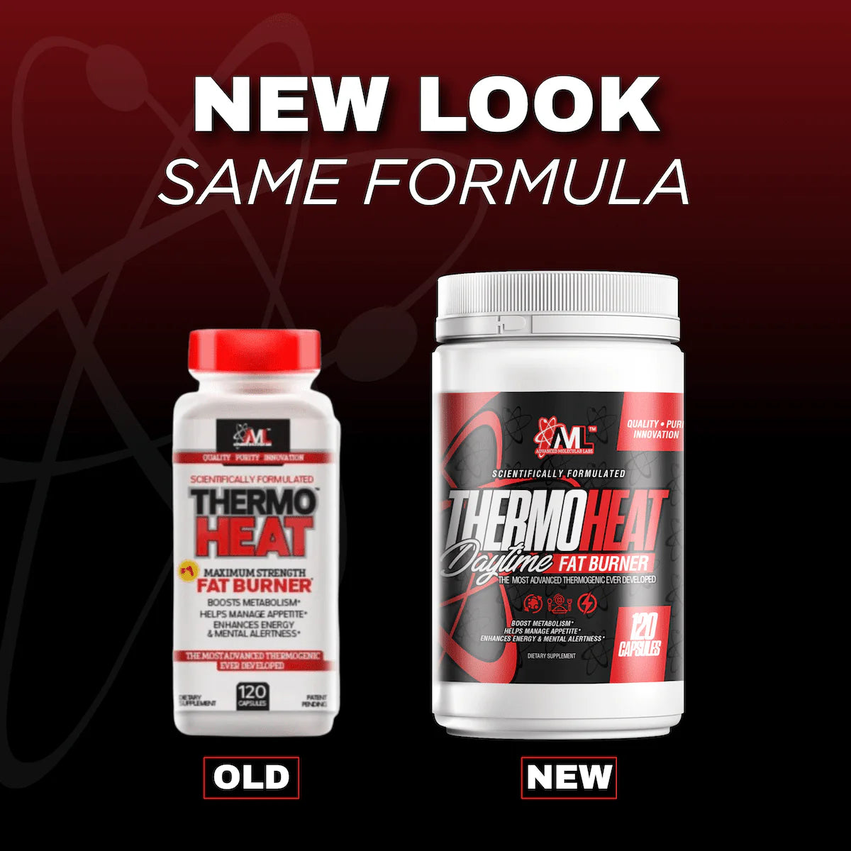 THERMO HEAT - THERMOGENIC FAT BURNER – ADVANCED MOLECULAR LABS